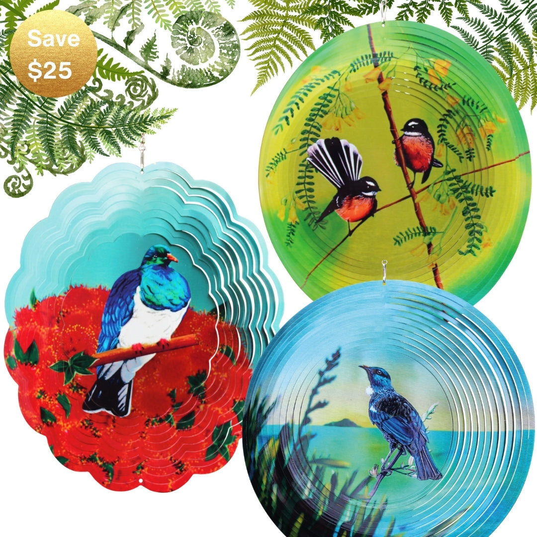 Ultimate Native NZ Bird Bundle – Beauty and the Wind