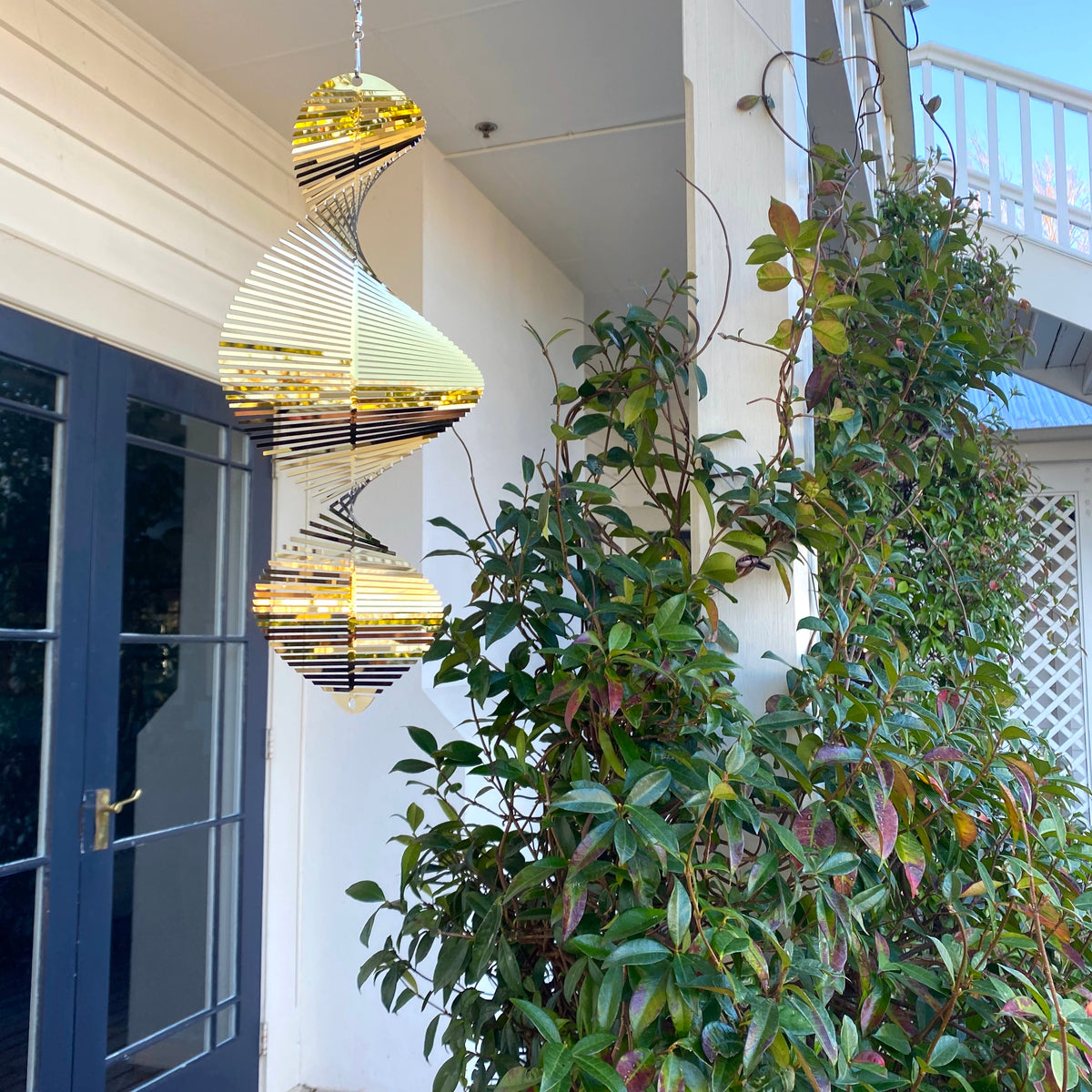 Mirror Finish Wind Spinners / White Gold – Beauty and the Wind