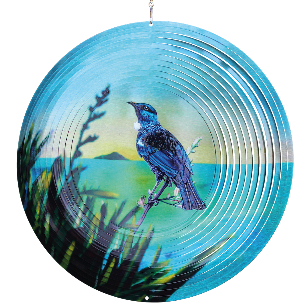 Tūī Wind Spinner – Beauty and the Wind