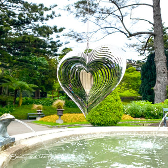 Wind Spinners & Sculptures NZ Garden Art - Beauty and the Wind