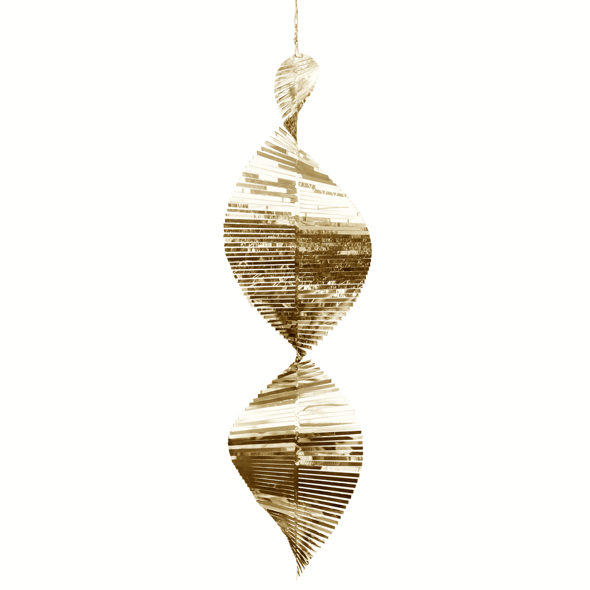 Giant Helix Wind Spinner - White Gold – Beauty and the Wind